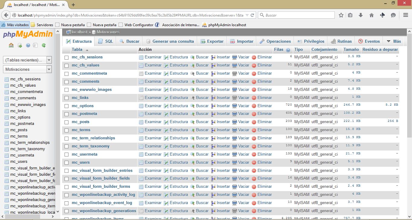 Restore Database from FRM, MYD, MYI files - Grafeco Network